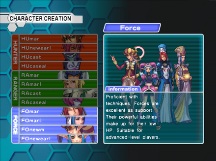 Classes - Ephinea PSO Wiki